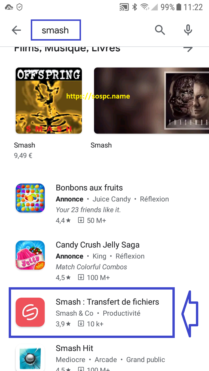 Smash lance ses apps Android et iOS - SOSPC