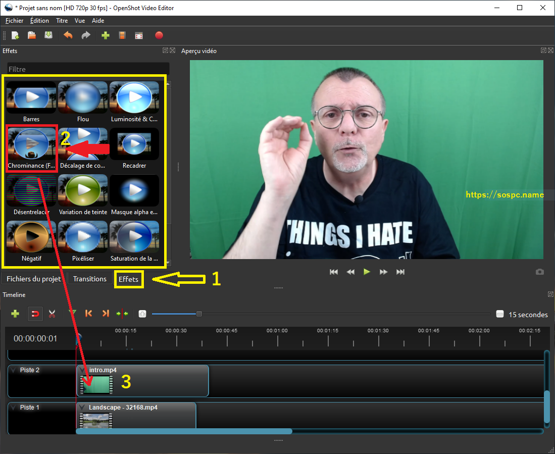 [Vidéo] Comment incruster un fond à vos vidéos, tutoriel complet - SOSPC