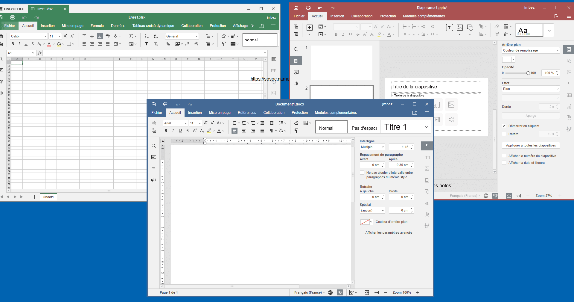 ONLYOFFICE, une belle alternative à Microsoft Office ou LibreOffice ...