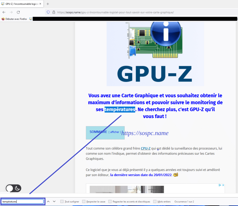 Connaissez-vous la combinaison de touches bien utile CTRL + F ? - SOSPC