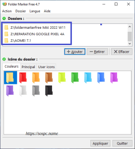 [Astuce] Changez la couleur de vos dossiers - SOSPC